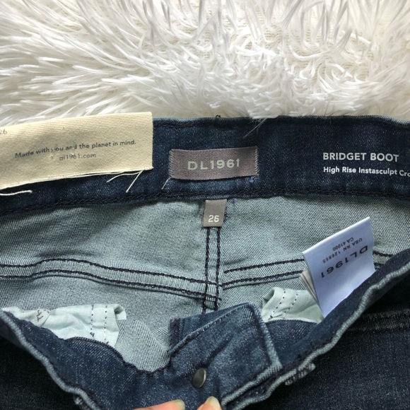 DL1961 | Jeans | Dl961 Eco Dark Raw Bridget Boot High Rise Instasculpt ...